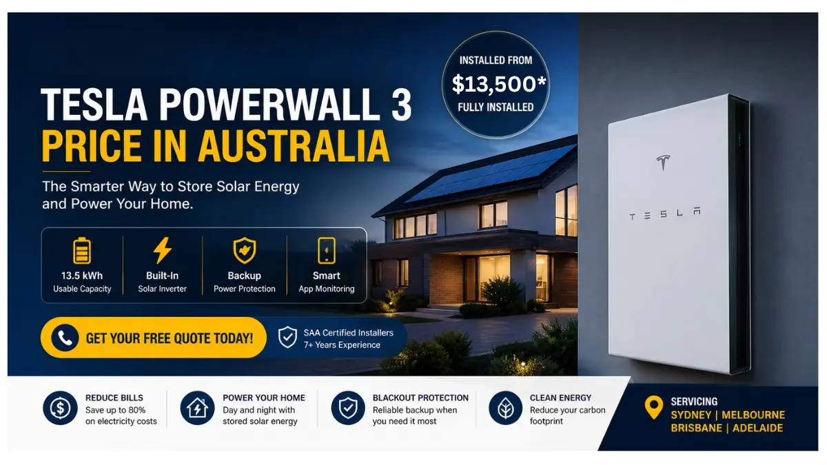 Tesla Powerwall 3 Price Australia From $13,500 Installed*
