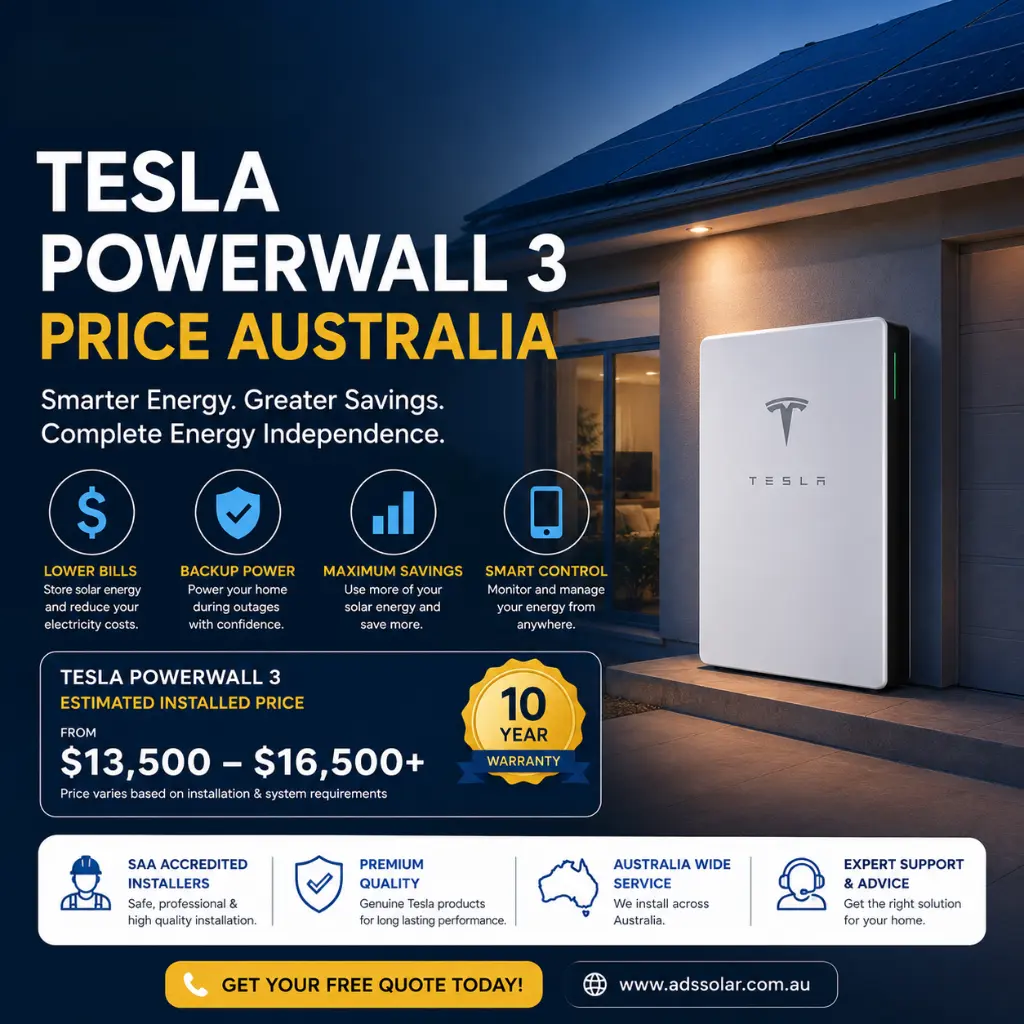 Tesla Powerwall 3 Price Australia From $13,500 Installed*